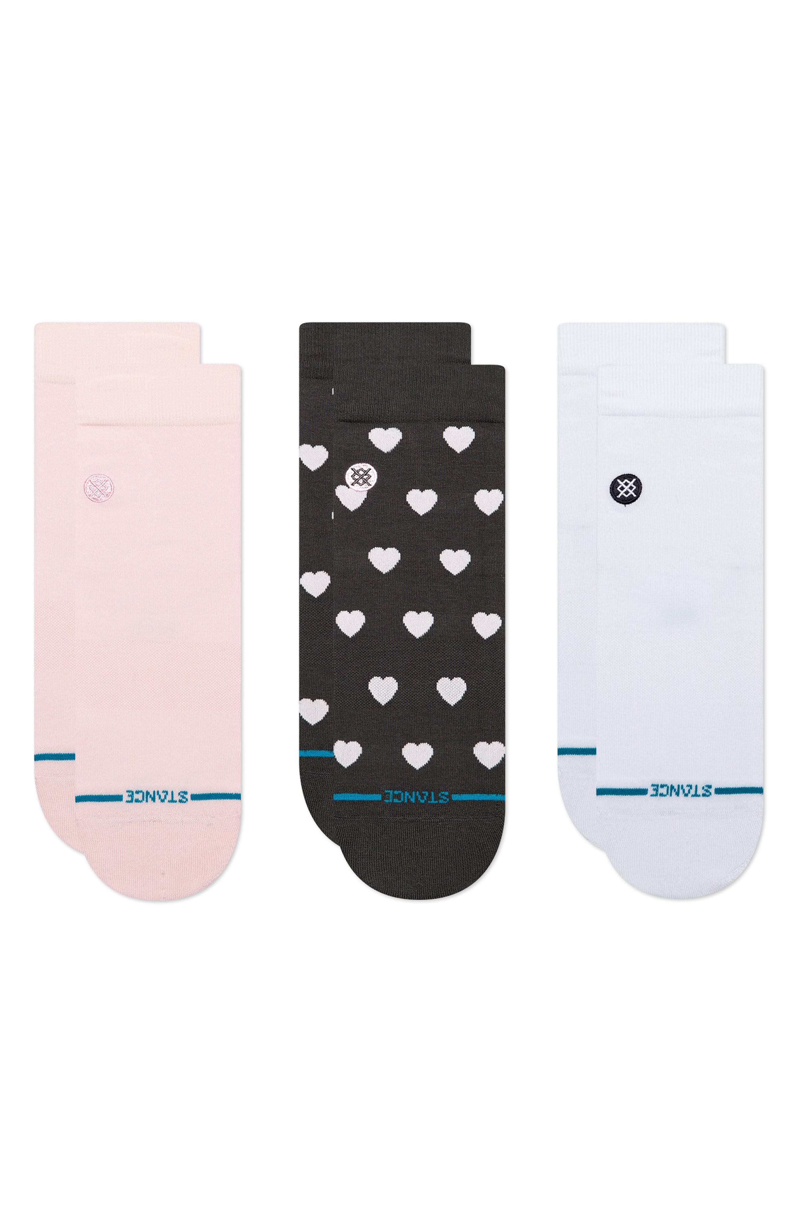 Stance 3-Pack Assorted Quarter Socks | Nordstrom