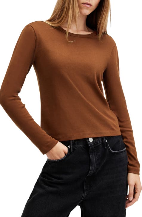 Women's Brown Tops | Nordstrom