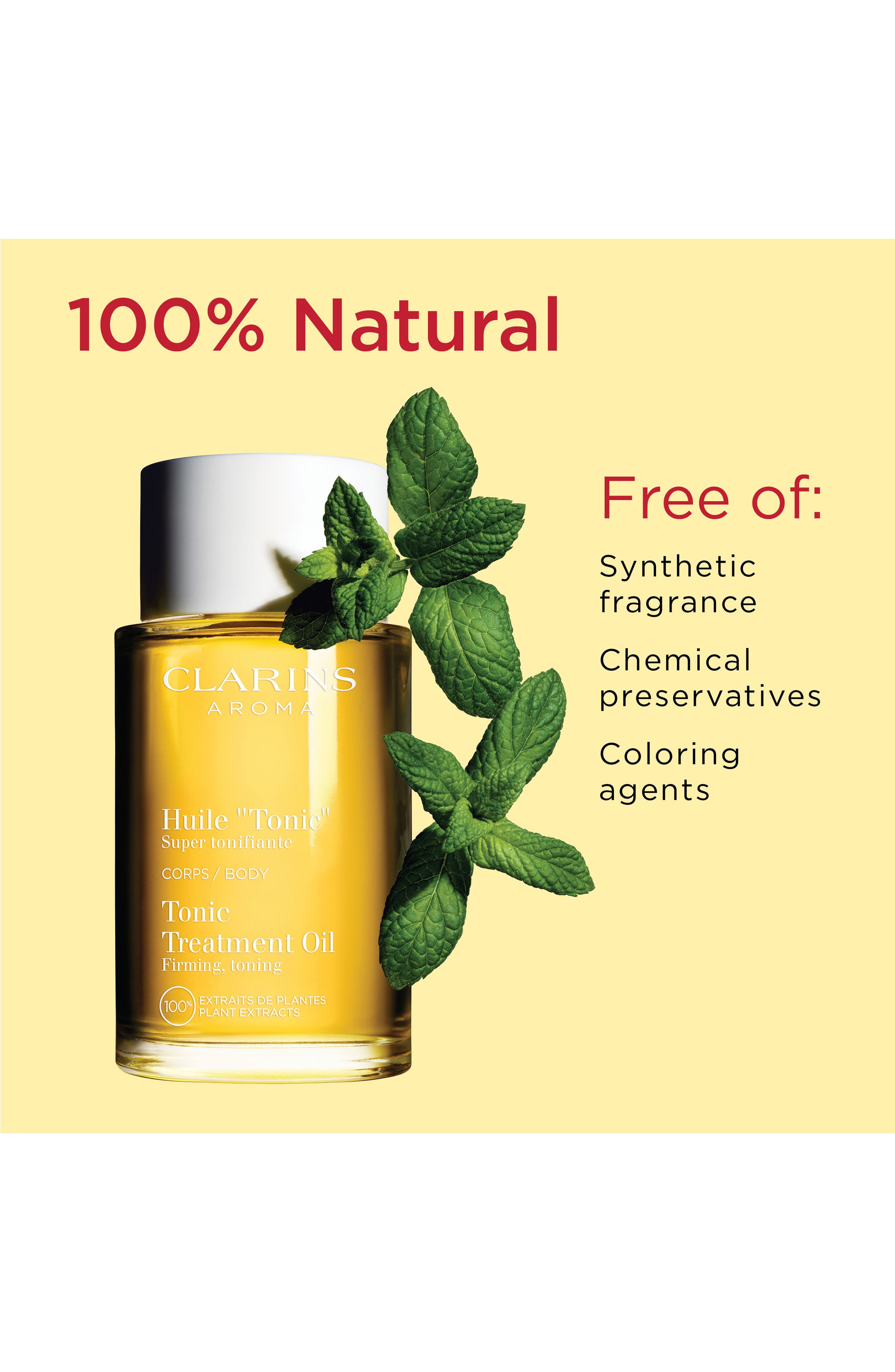 Clarins Tonic Body Firming & Toning Treatment Oil | Nordstrom