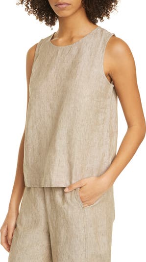 Eileen Fisher Organic Linen Shell | Nordstromrack