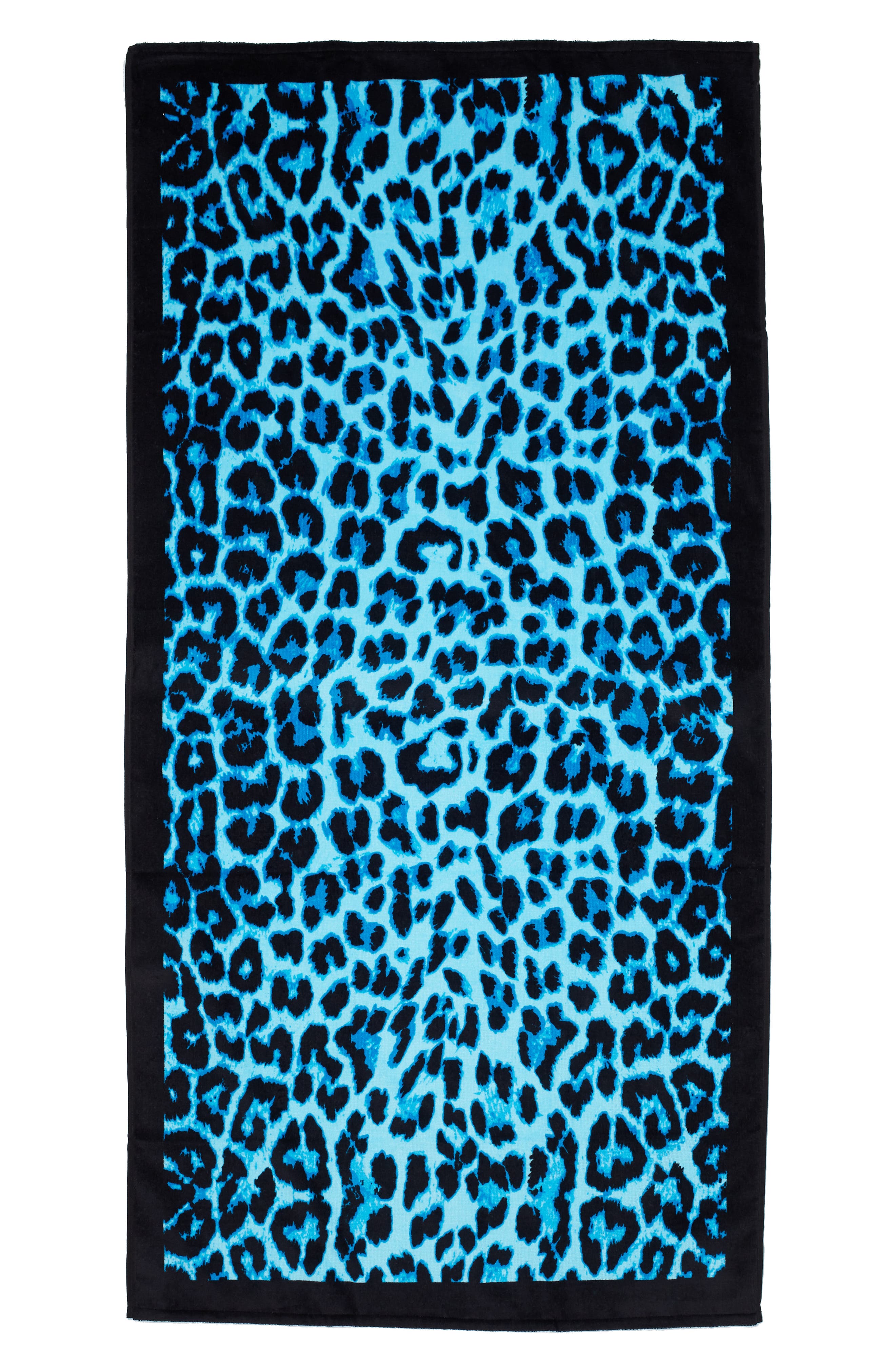 APOLLO TOWELS Cheetah Blue Beach Towel | Nordstromrack