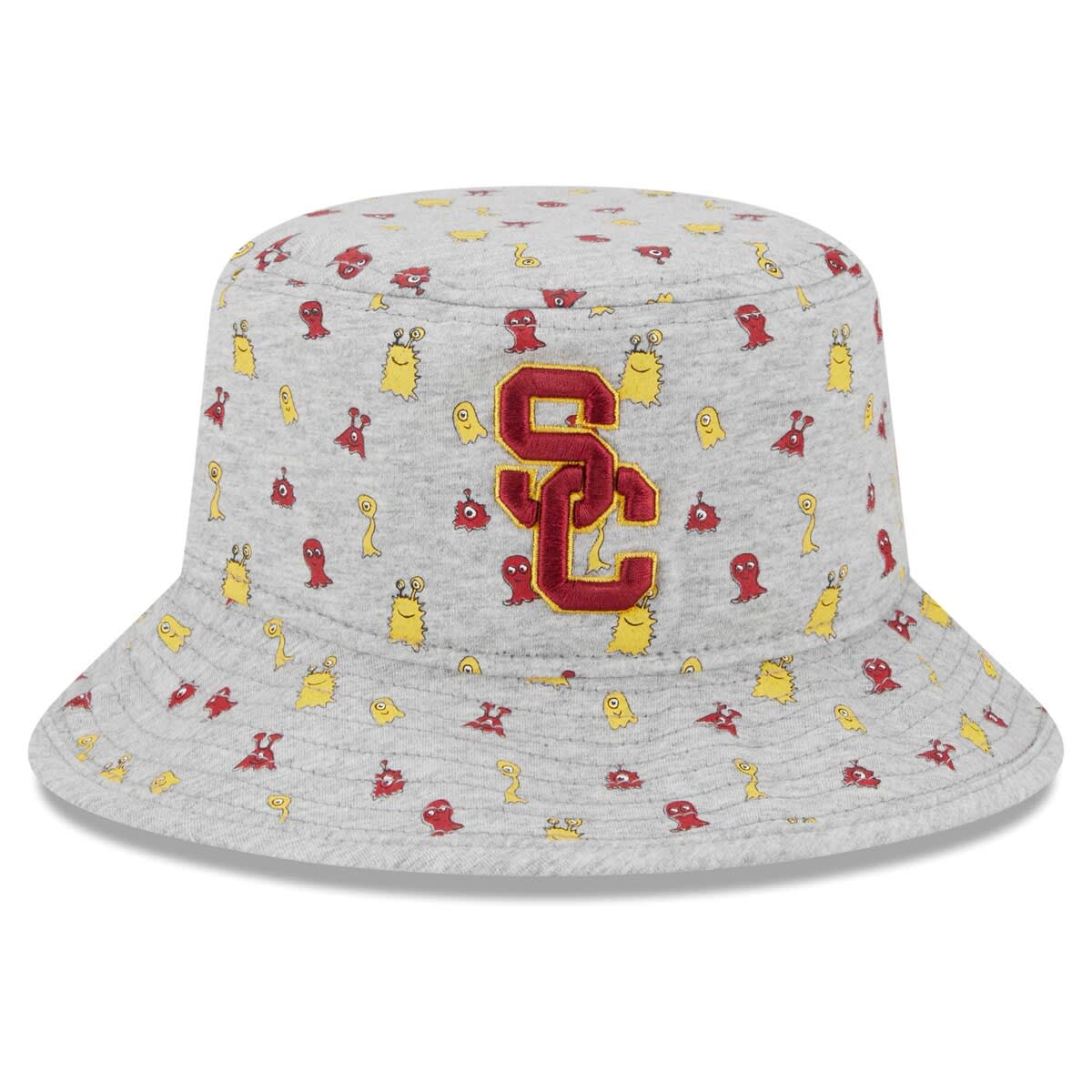 New Era Toddler New Era Heather Gray USC Trojans Critter Bucket Hat ...