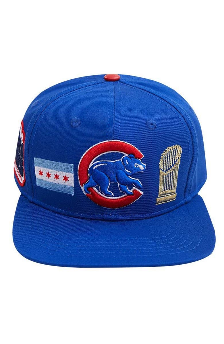 PRO STANDARD Men's Pro Standard Royal Chicago Cubs Double City Red ...