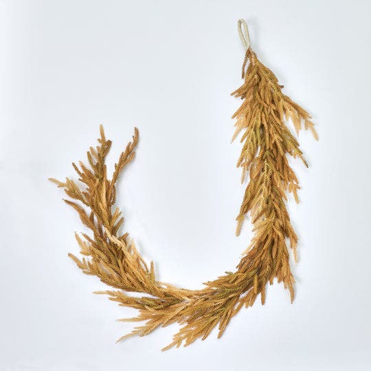 Darby Creek Trading Dried-Look Wheat Grass Neutral Tone Norfolk Pine ...