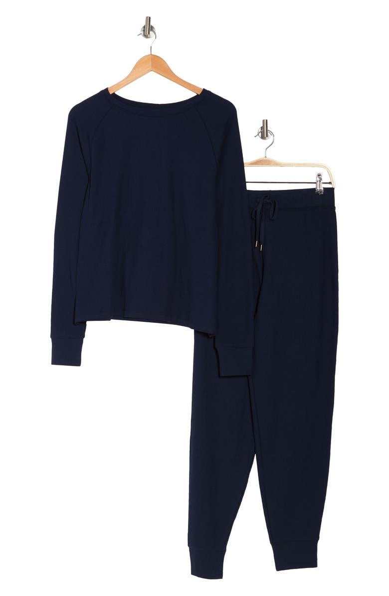 Honeydew Road Trip Crew Sweater & Jogger Pajamas | Nordstromrack