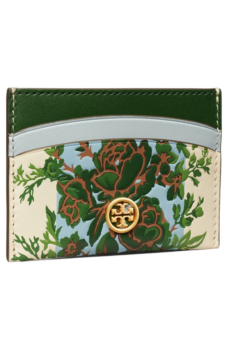Tory Burch Robinson Madeline Leather Card Case | Nordstrom
