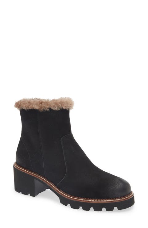 Women's Fuzzy Ankle Boots & Booties | Nordstrom