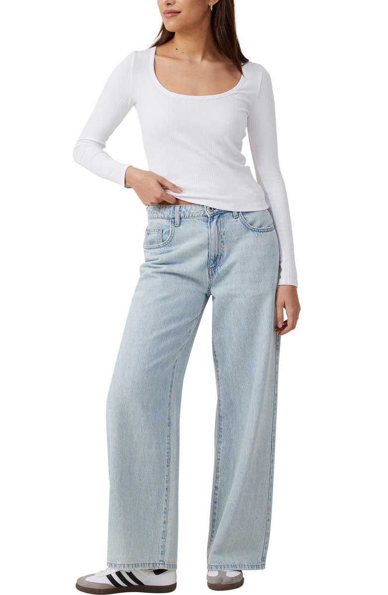 Cotton On The One Rib Long Sleeve Top | Nordstromrack
