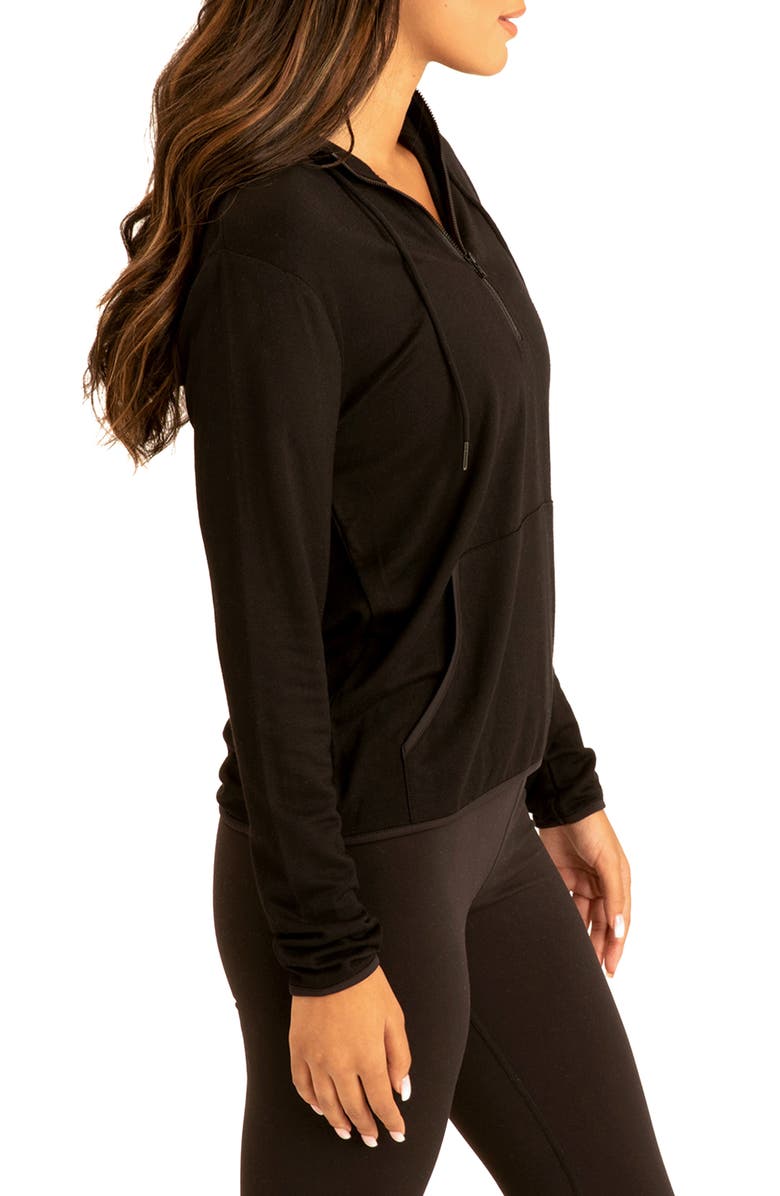 Threads 4 Thought Half Zip Fleece Hoodie | Nordstrom