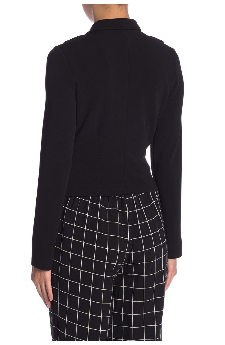 Blu Pepper Textured Knit Double Zipper Jacket | Nordstromrack