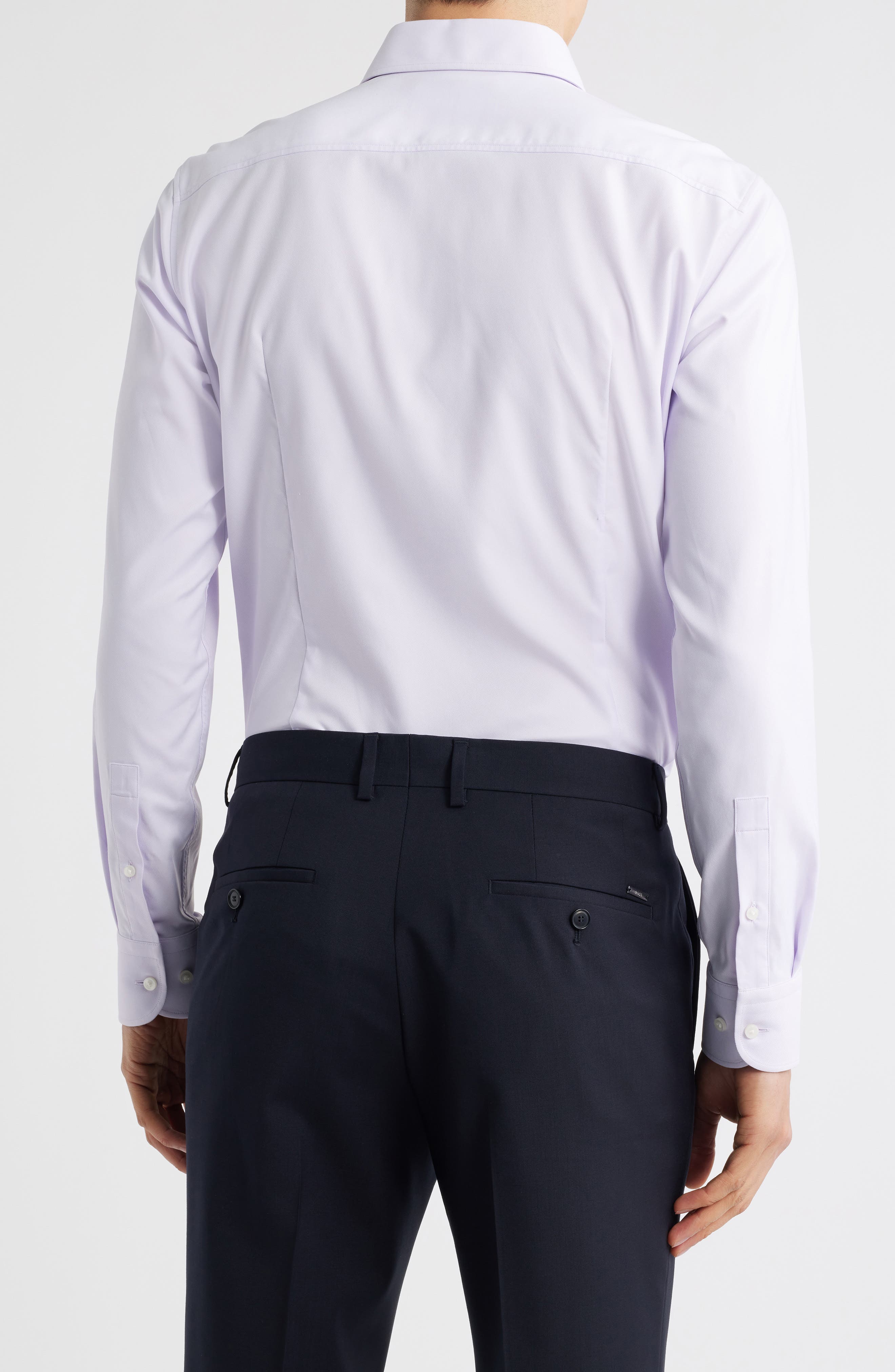 BOSS Hank Kent Slim Fit PerformanceTwill Dress Shirt | Nordstromrack