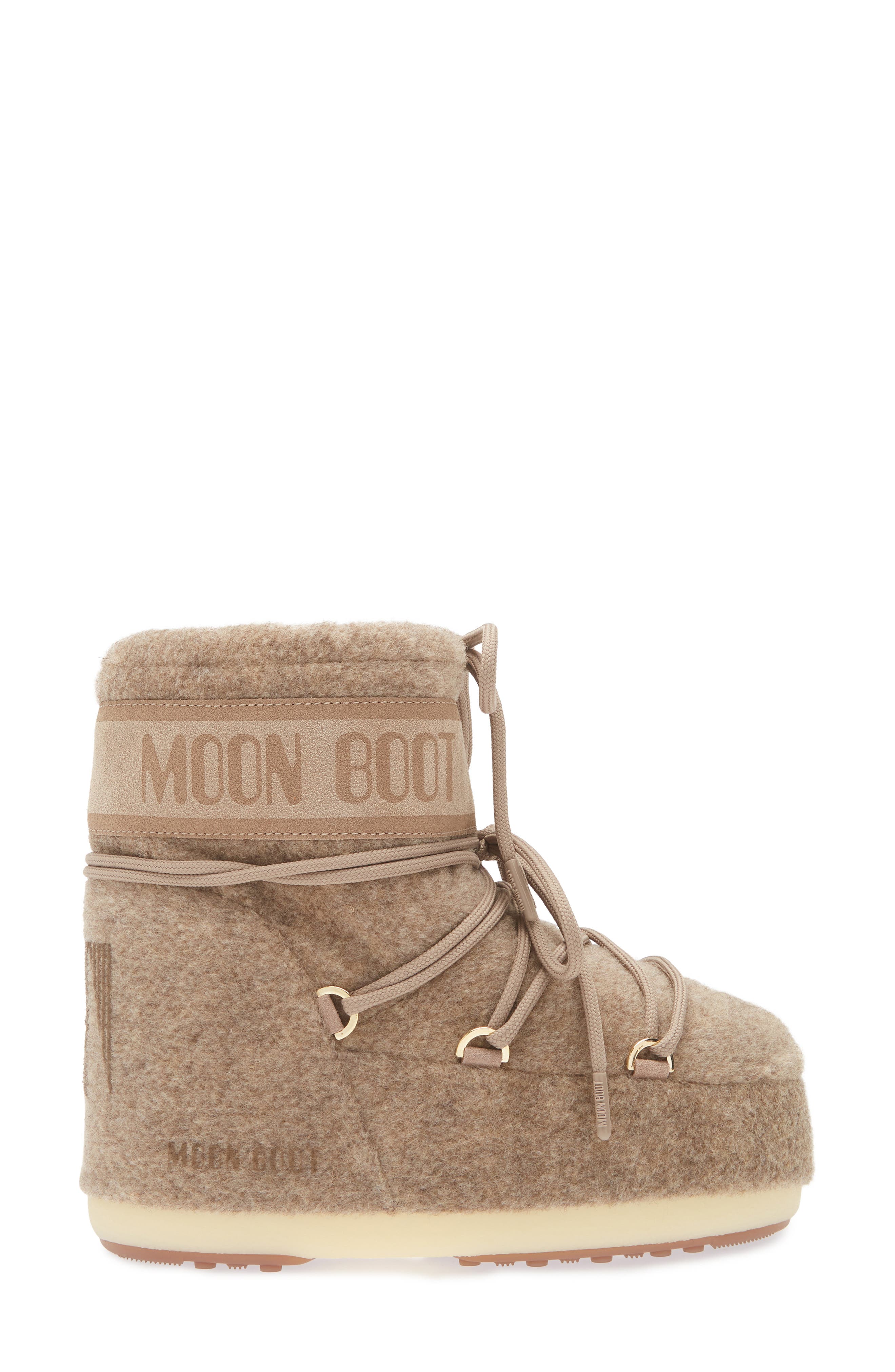 Moon Boot® Icon Felt Low Boot (Women) | Nordstromrack