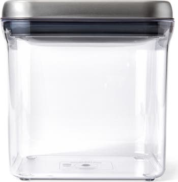 OXO SoftWorks POP Stainless Steel Lid Airtight Food Storage Container ...