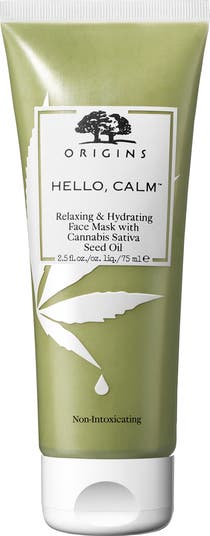 Origins Hello, Calm™ Relaxing & Hydrating Face Mask with Cannabis ...