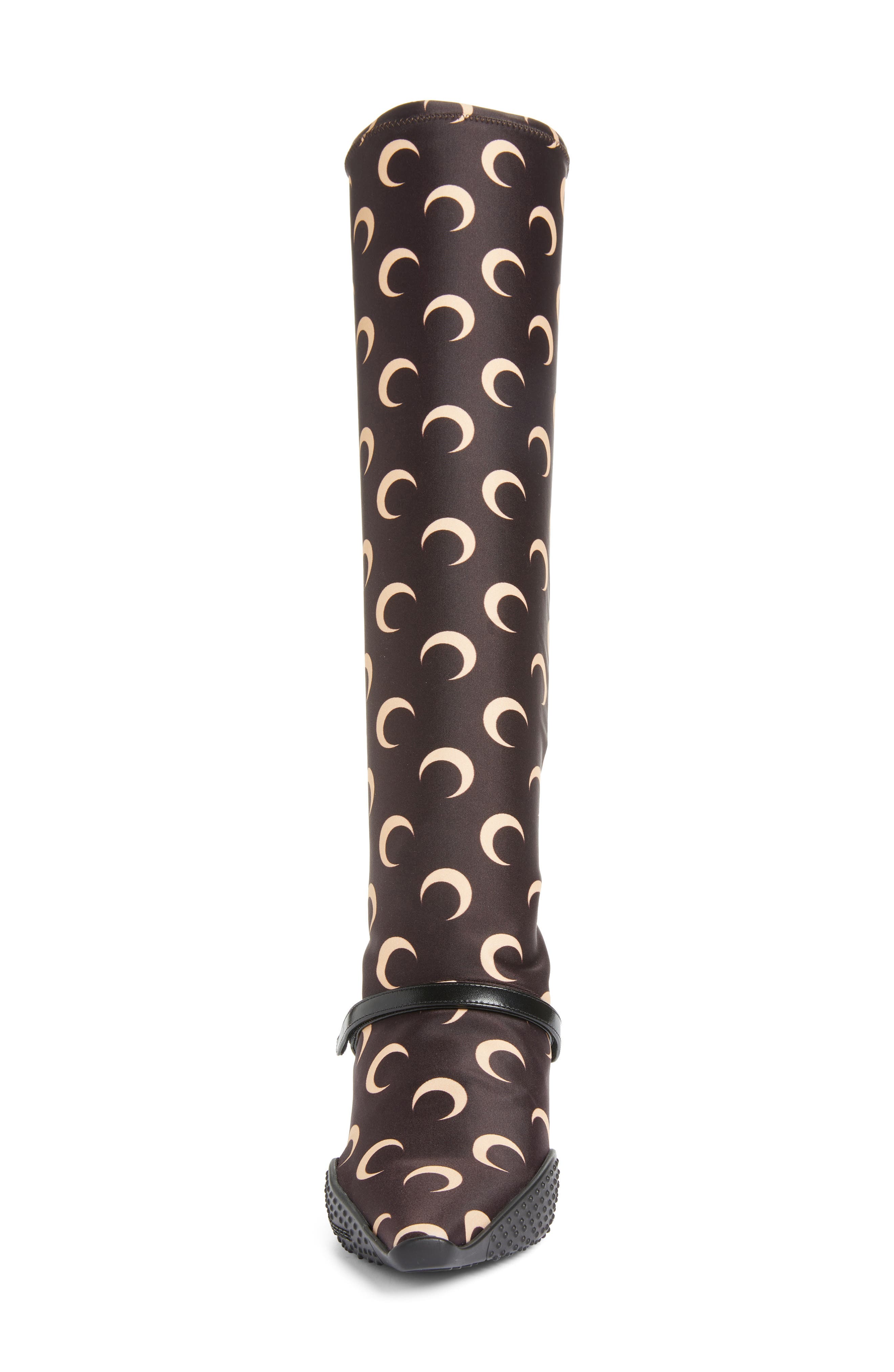 Marine Serre Moon Print Sock Boot (Women) | Nordstrom