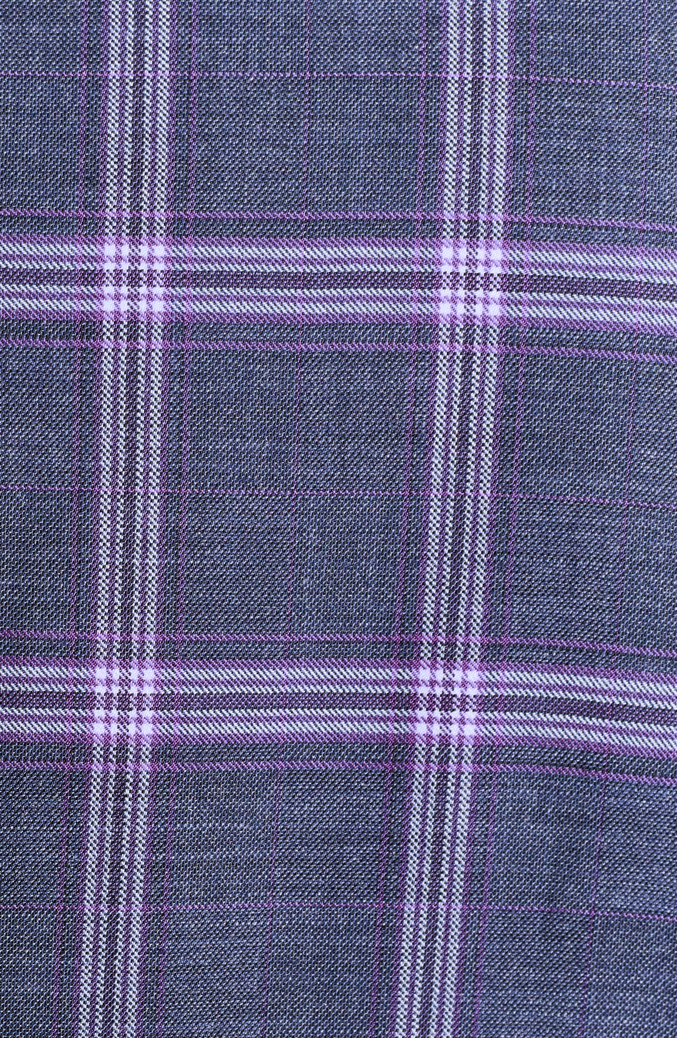 SAVILE ROW CO Savoy Plaid Peak Lapel Blazer | Nordstromrack