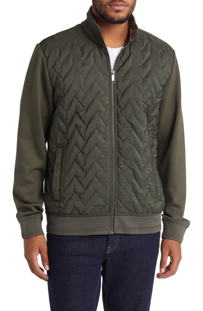 Ted Baker London Hamste Quilted Knit Sleeve Jacket | Nordstromrack