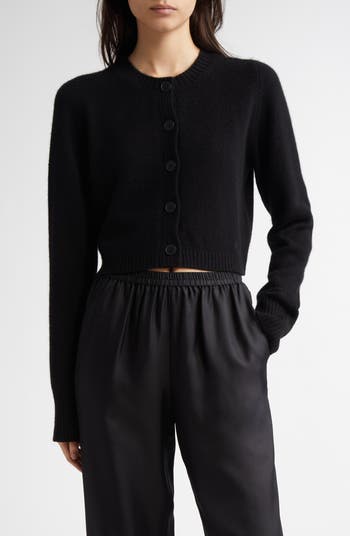 LOULOU DE SAISON Zephir Crop Cashmere Cardigan | Nordstrom LOULOU DE SAISON Zephir Crop Cashmere Cardigan | Nordstrom