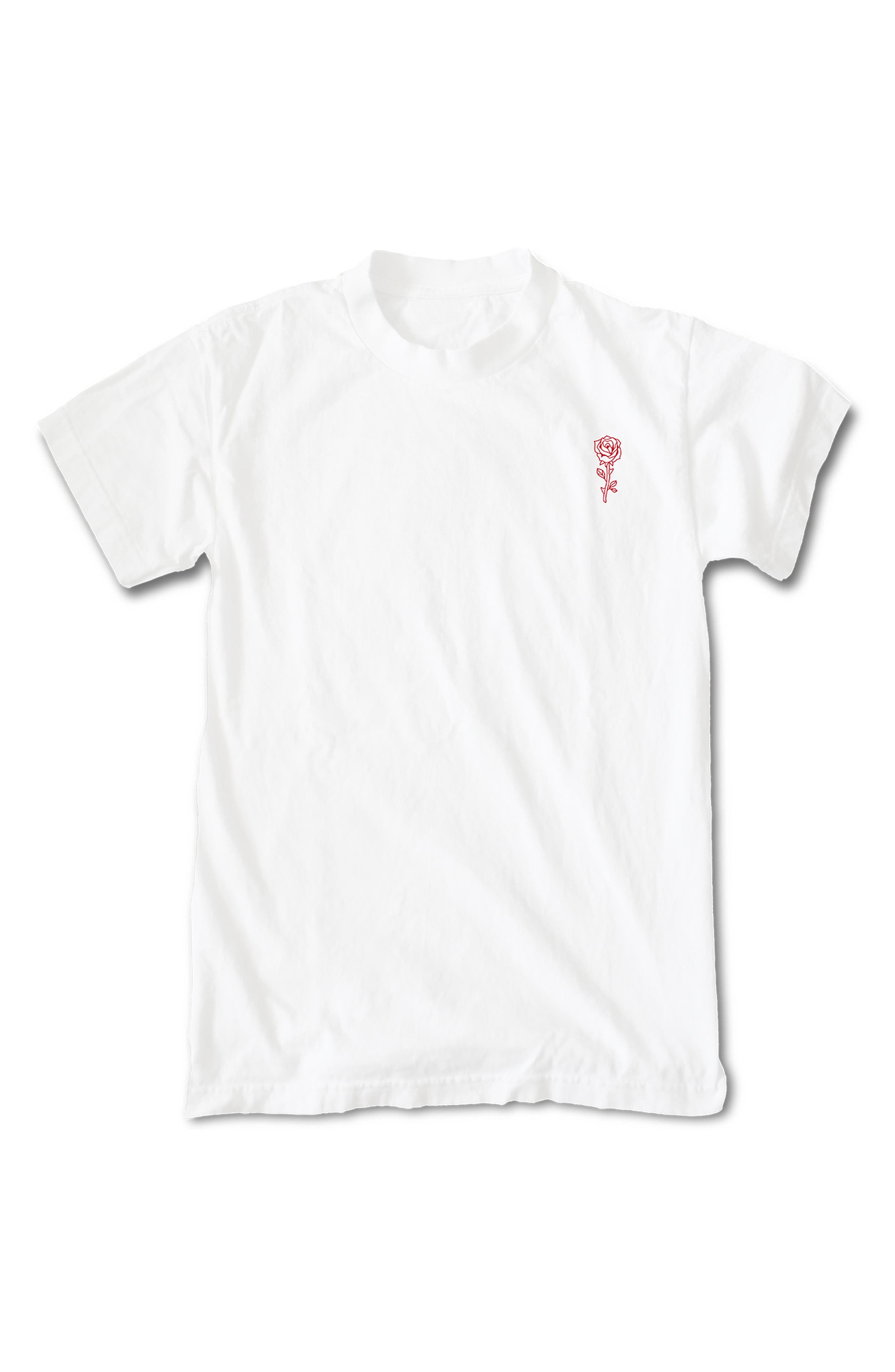 RIOT SOCIETY Rose Outline Graphic T-Shirt | Nordstromrack