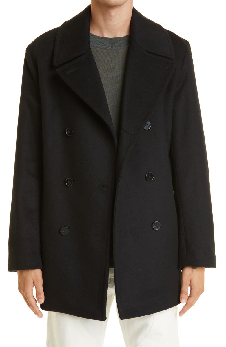 Mackintosh Dalton Wool & Cashmere Pea Coat | Nordstromrack