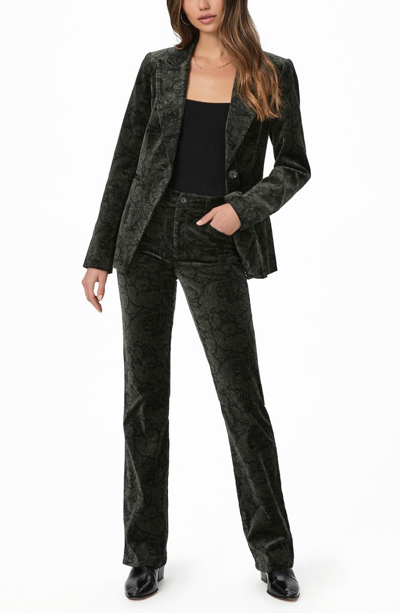PAIGE Chelsee Stretch Velvet Blazer | Nordstromrack