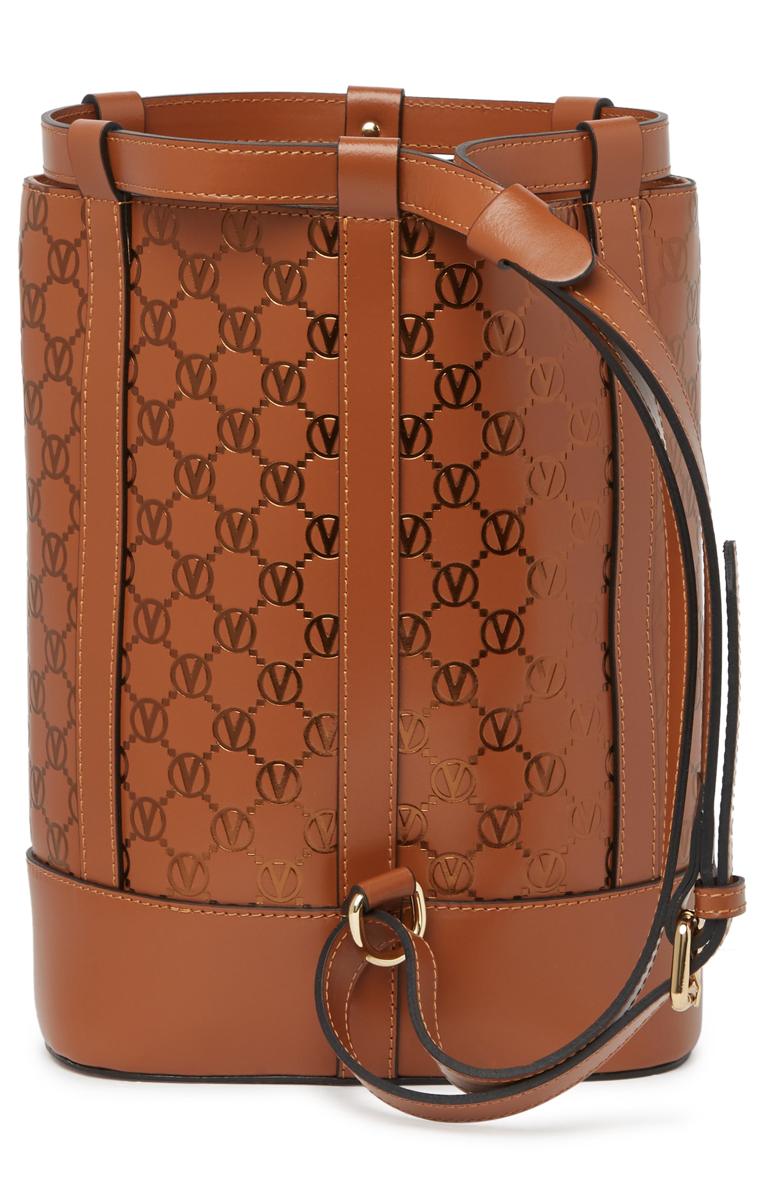 VALENTINO BY MARIO VALENTINO Tropez Monogram Leather Backpack ...