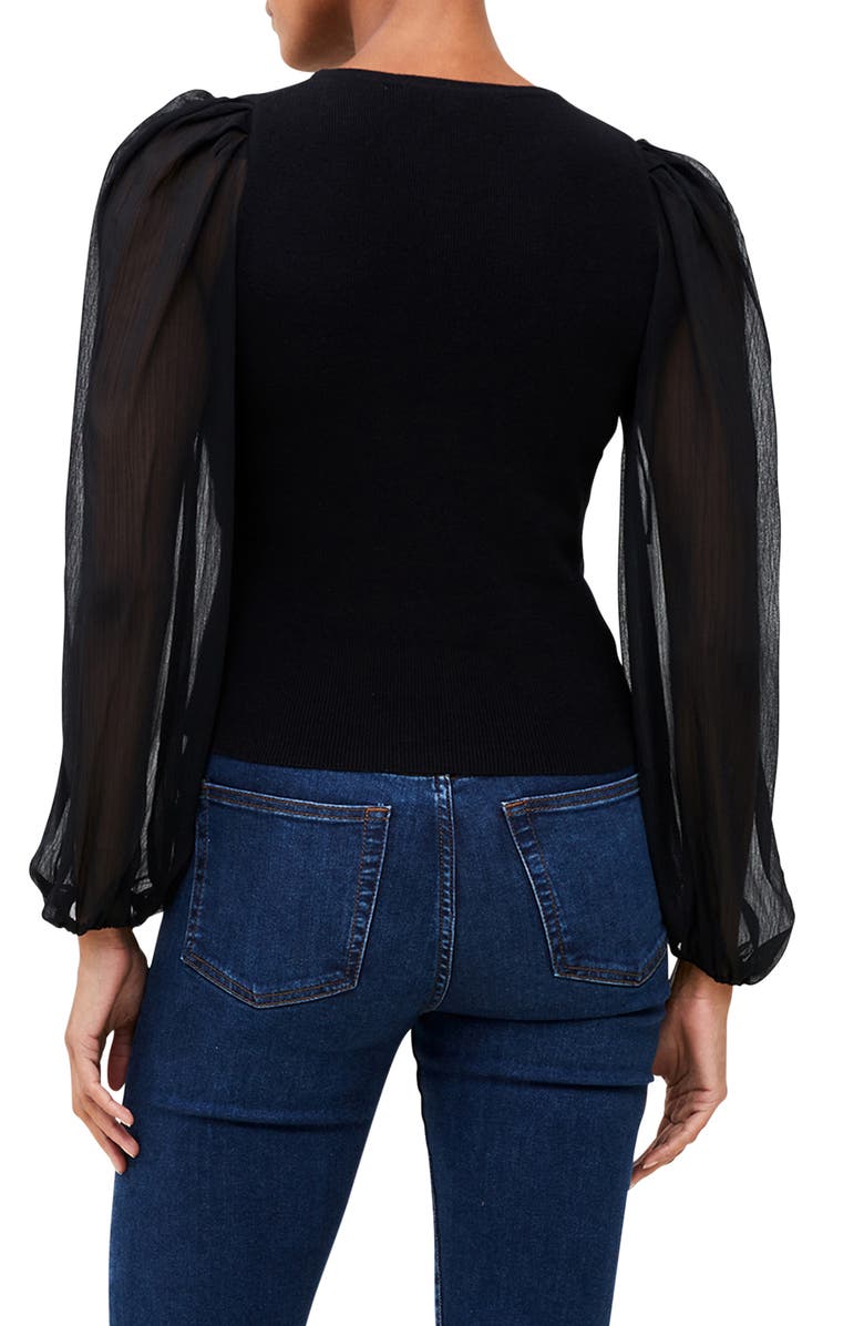 French Connection Mozart Melondy Long Sleeve Top | Nordstromrack