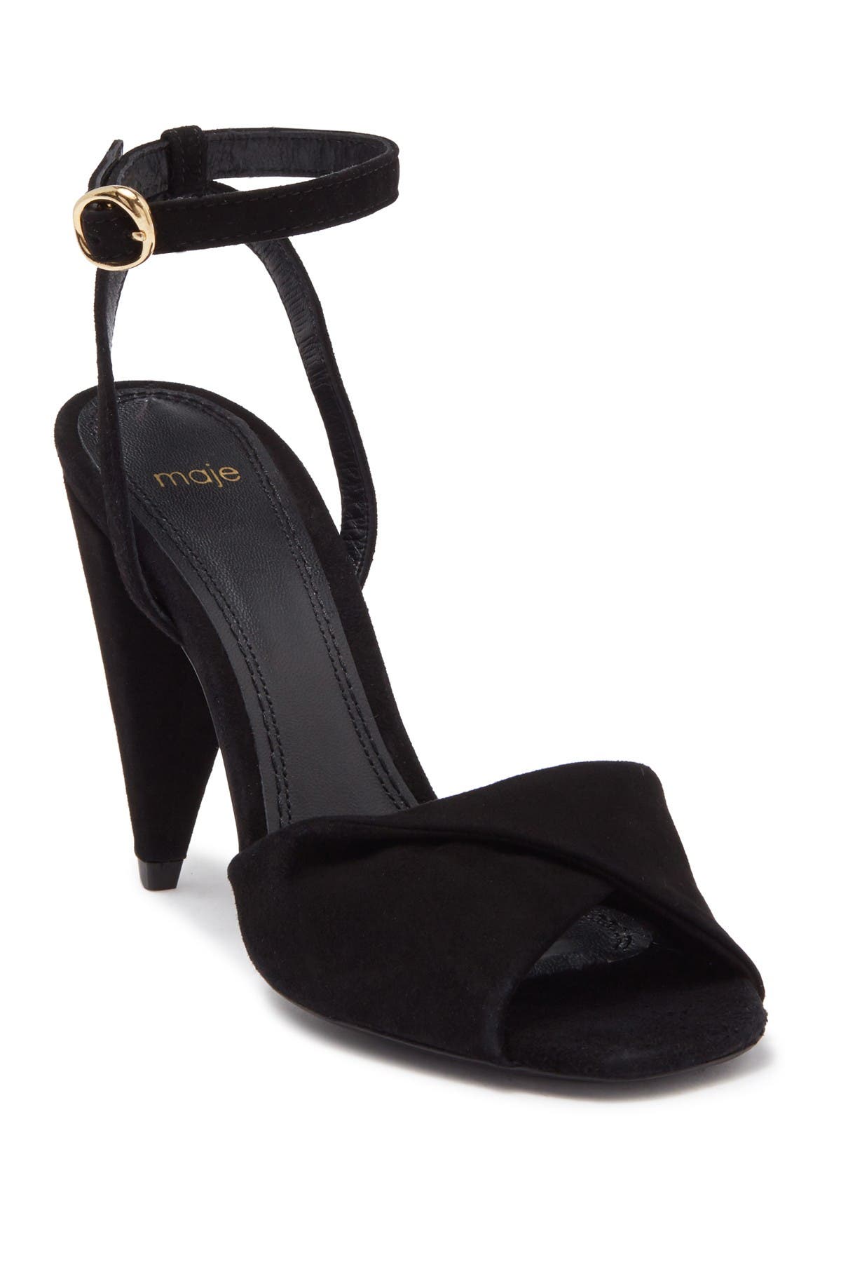 maje Cone Heel Strappy Sandal | Nordstromrack