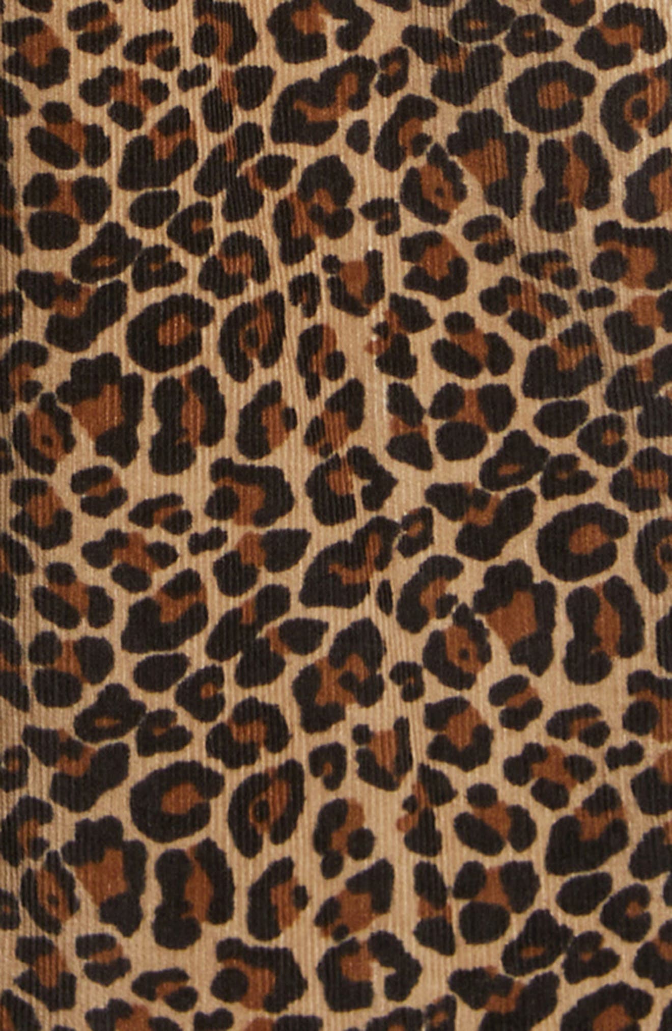 Mini Boden Kids' Leopard Print Corduroy Overalls | Nordstromrack