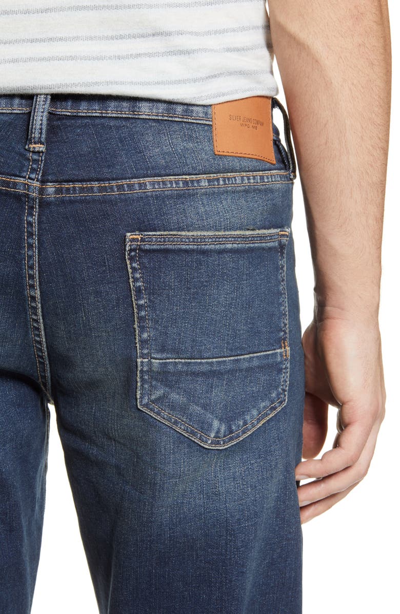 Silver Jeans Co. Machray Slim Fit Straight Leg Jeans | Nordstrom