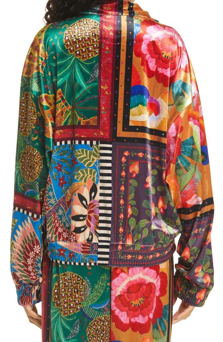 FARM Rio Mix Scarves Jacket | Nordstrom