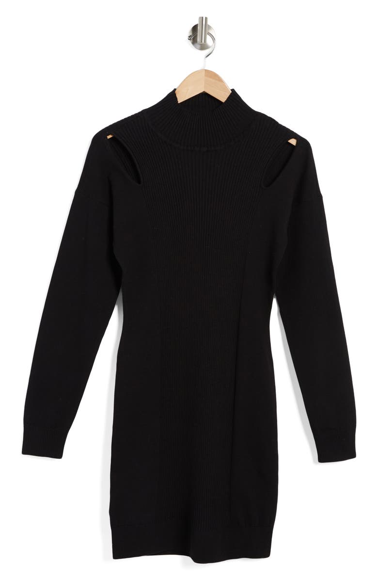 BCBGeneration Cutout Shoulder Sweater Dress | Nordstromrack