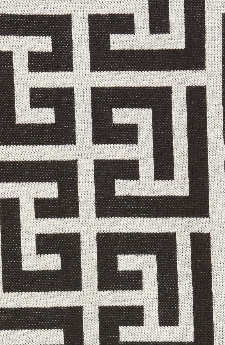 Balmain Men's Maxi Monogram Piqué Polo | Nordstrom