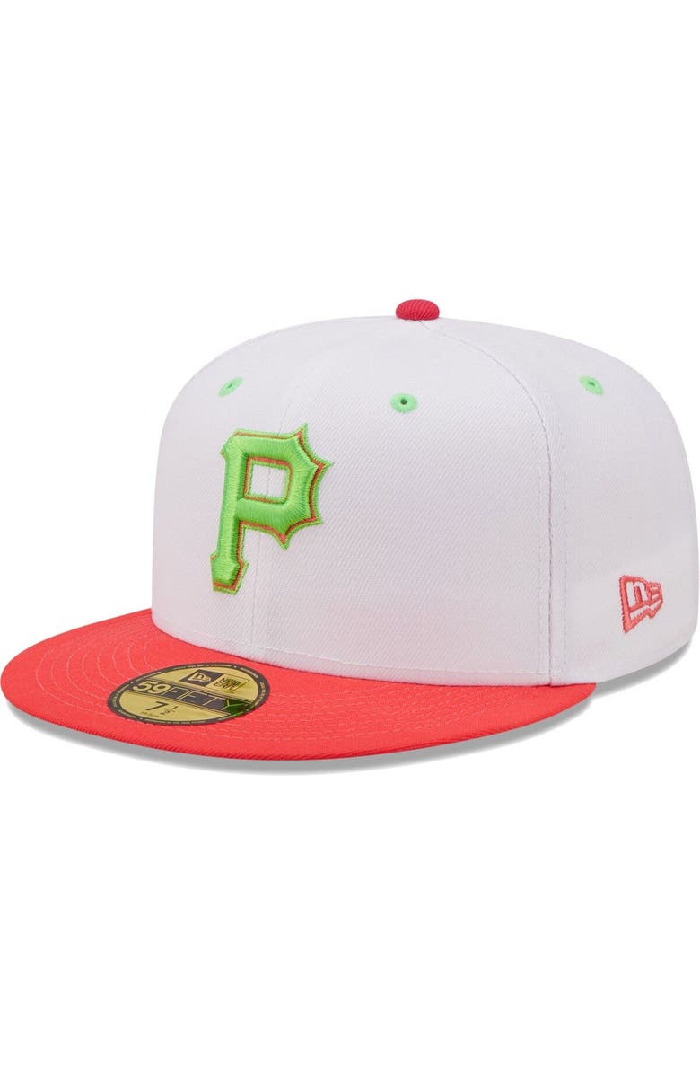 New Era Men's New Era White/Coral Pittsburgh Pirates Final Season at ...