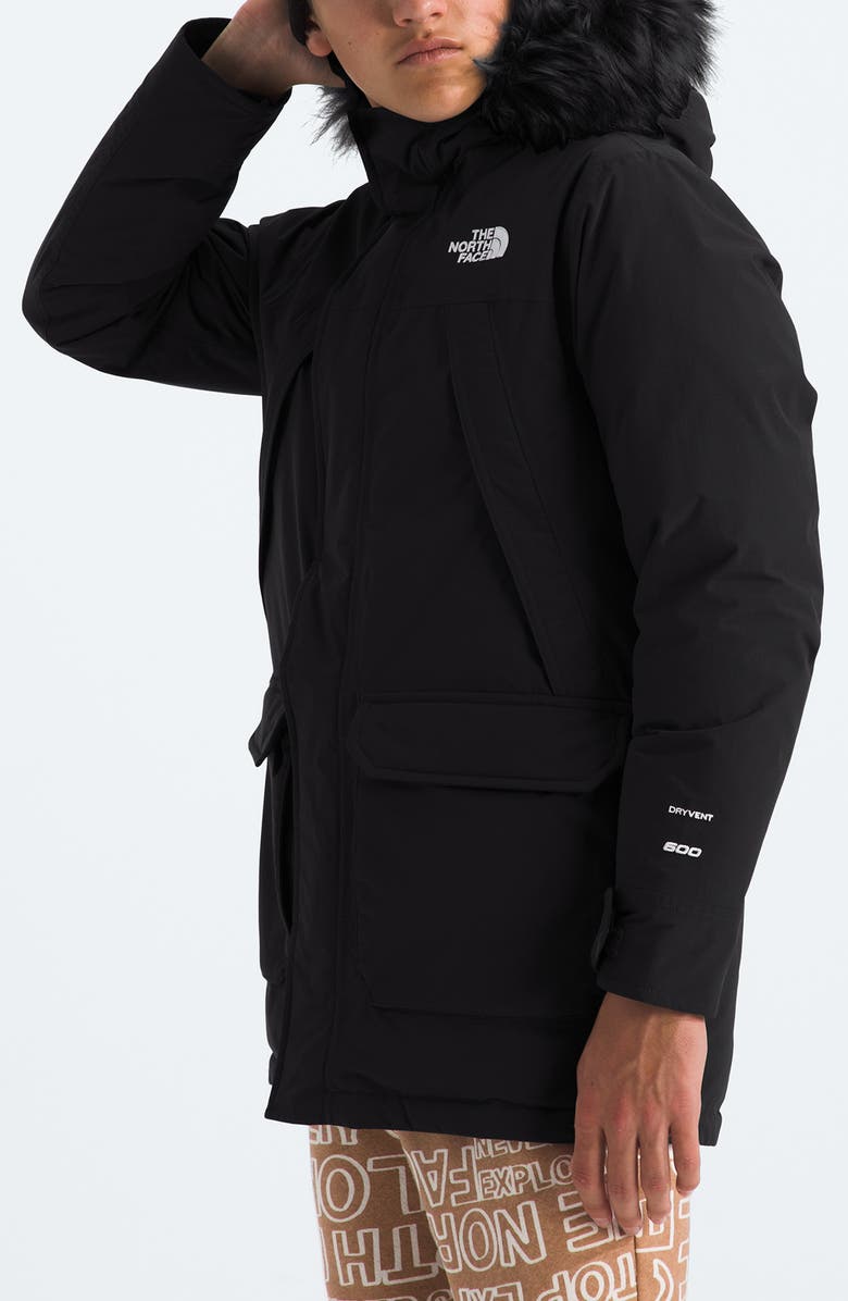 The North Face Kids' McMurdo Waterproof 550 Fill Power Down Parka with ...