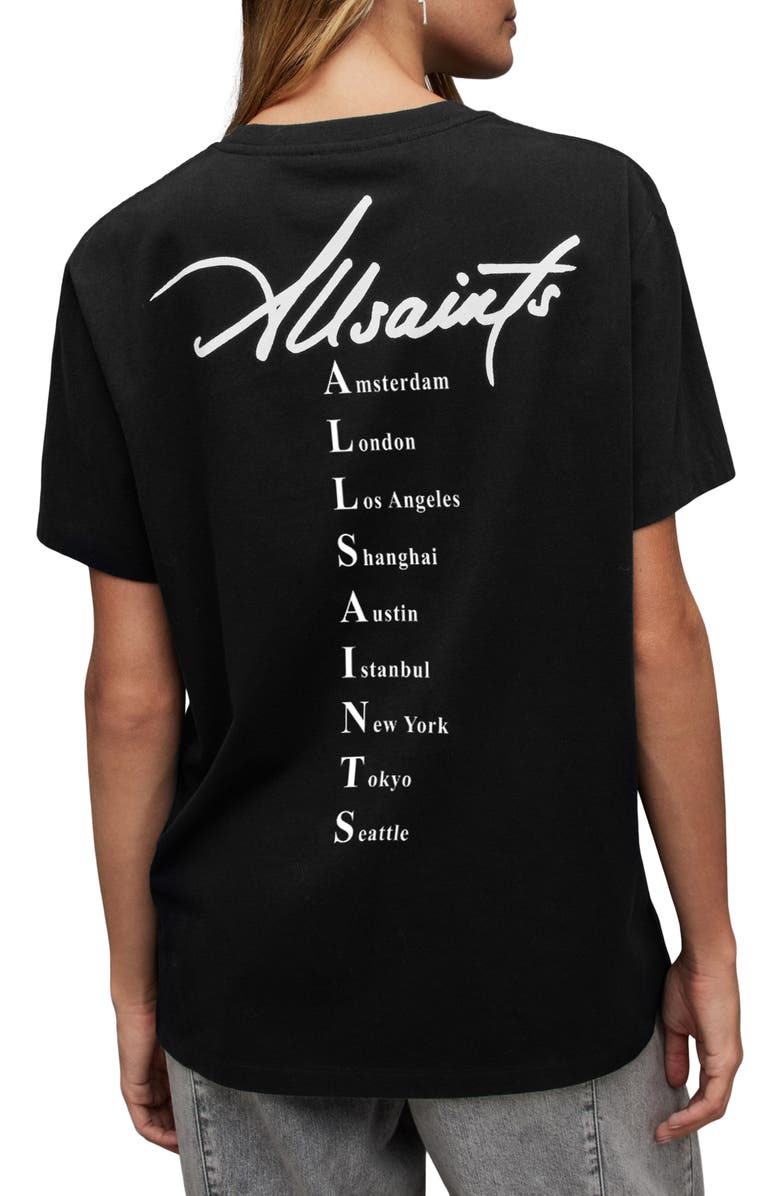 AllSaints Callie Logo Graphic T-Shirt | Nordstromrack