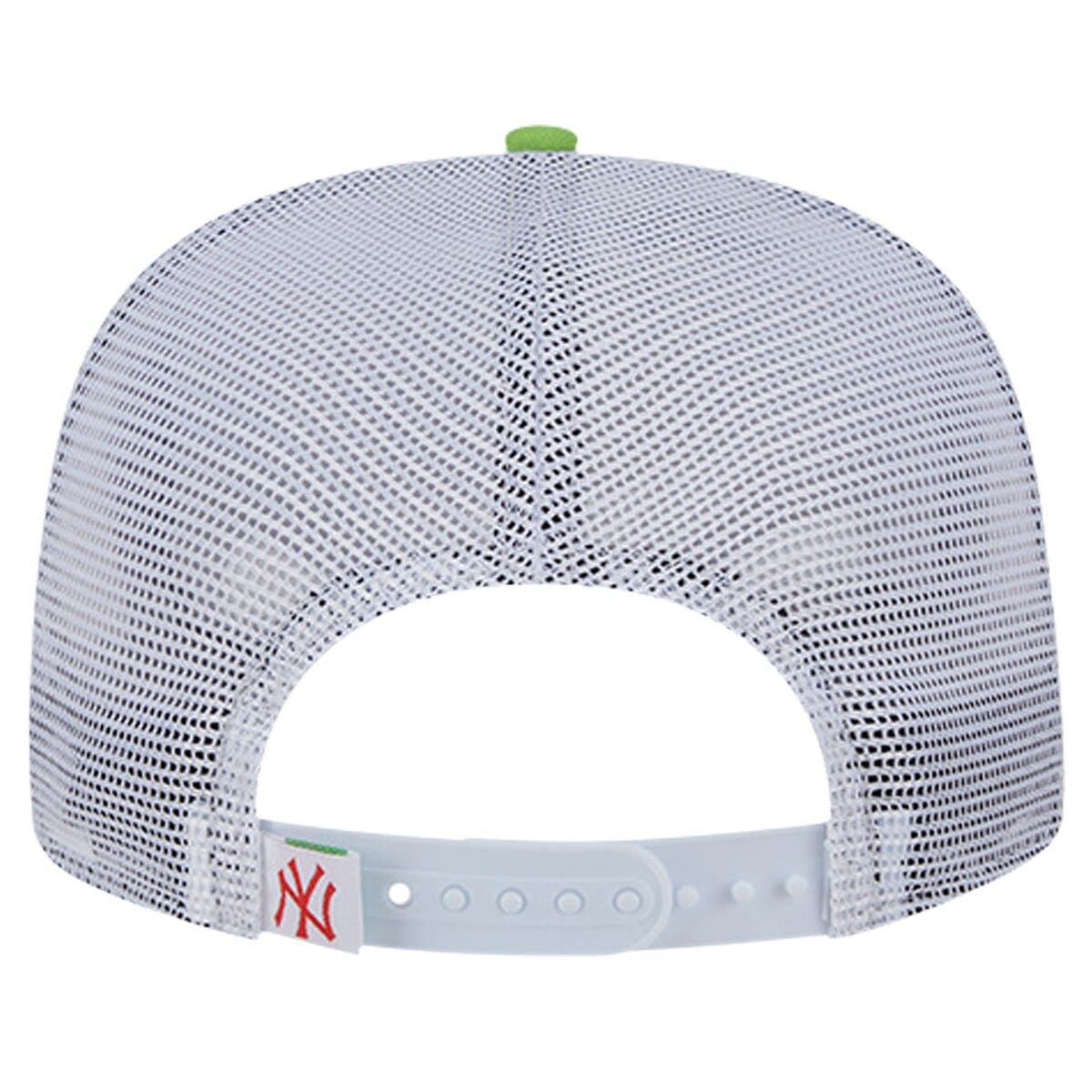 New Era Men's New Era Red New York Yankees Neon Horizon A-Frame Trucker ...