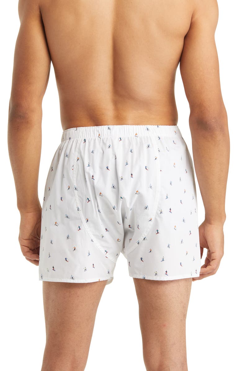 Sunspel Ski Slope Print Boxer Shorts | Nordstrom