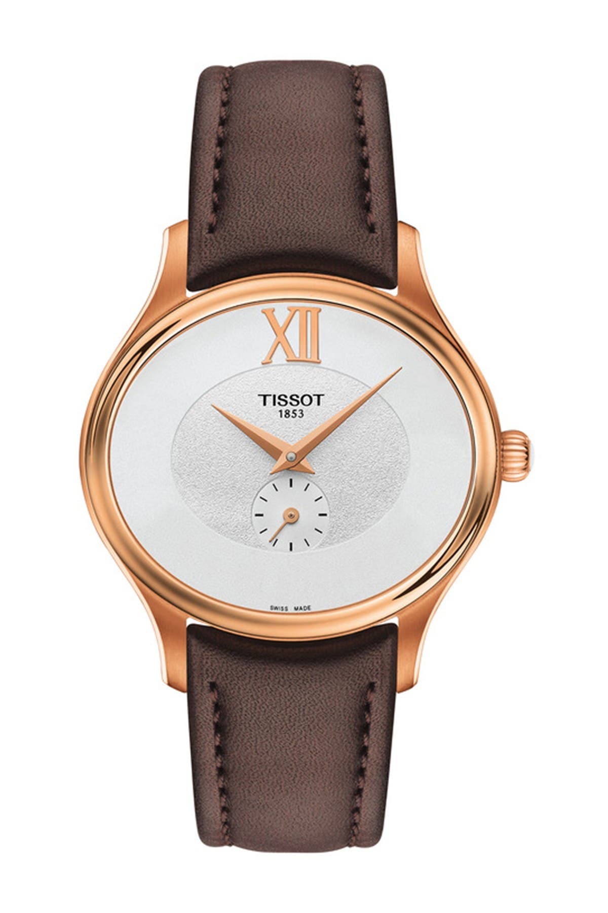 Tissot Women's Bella Ora Leather Strap Watch, 28mm | Nordstromrack