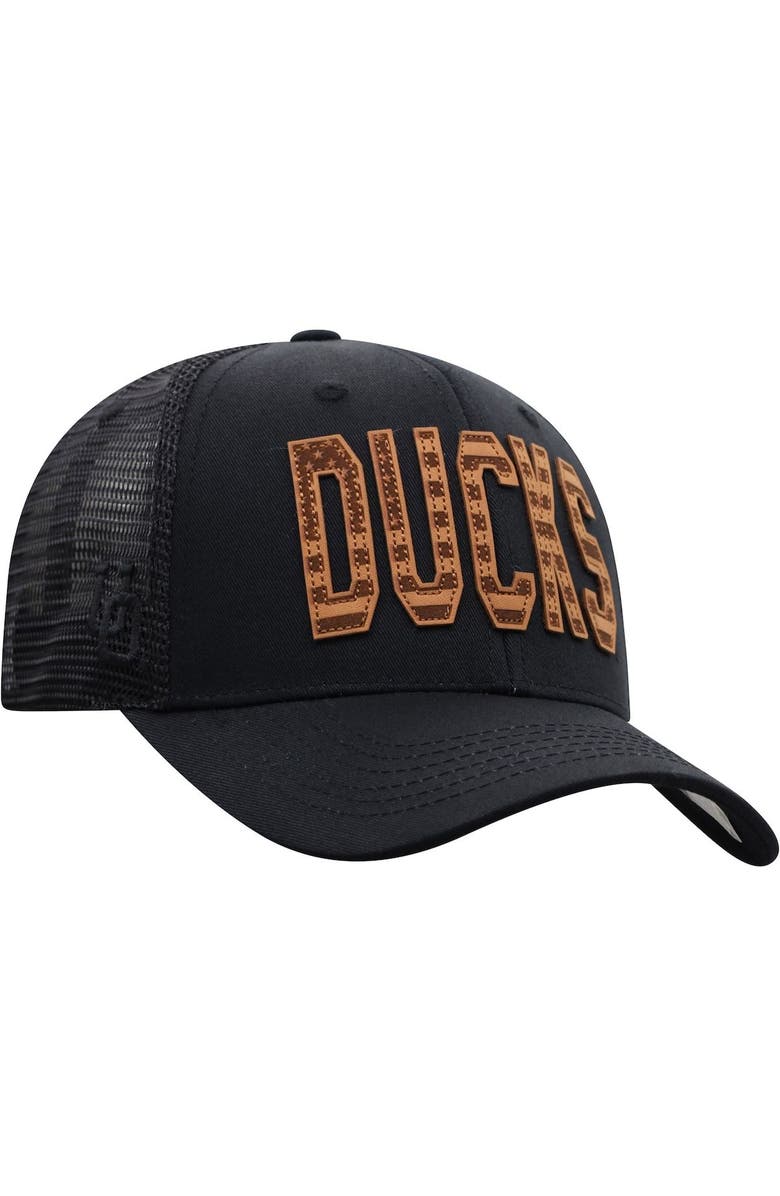 TOP OF THE WORLD Men's Top of the World Black Oregon Ducks Cannon ...