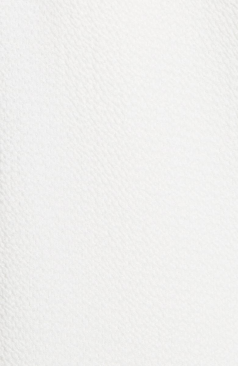 Row A Pipe Detail Flutter Sleeve Cotton Blend Romper | Nordstrom