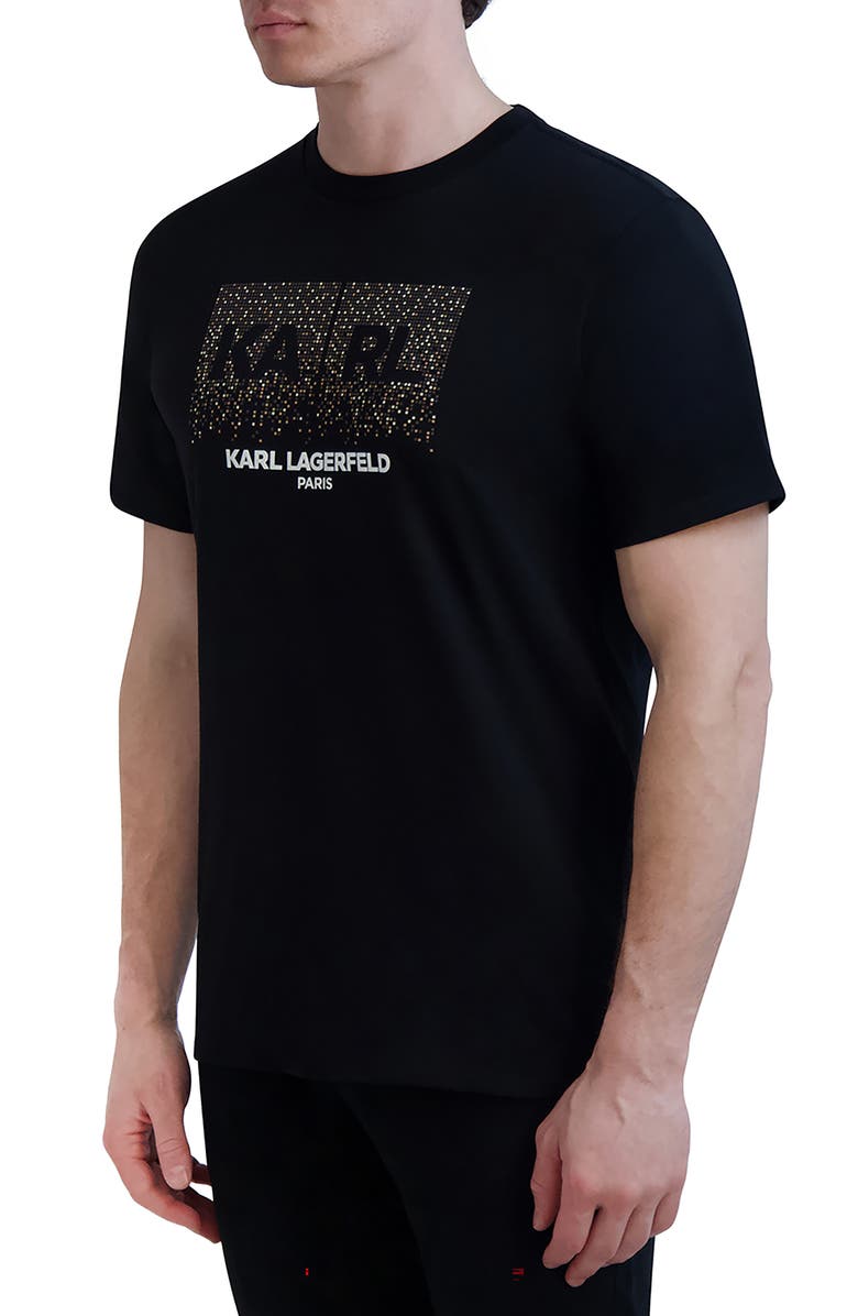 KARL LAGERFELD PARIS Logo Cotton Graphic T-Shirt | Nordstromrack