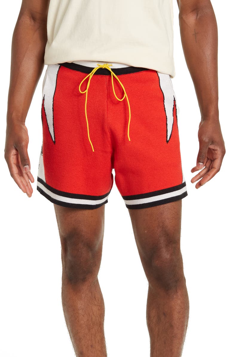 DIET STARTS MONDAY Intarsia Logo Knit Drawstring Shorts | Nordstromrack