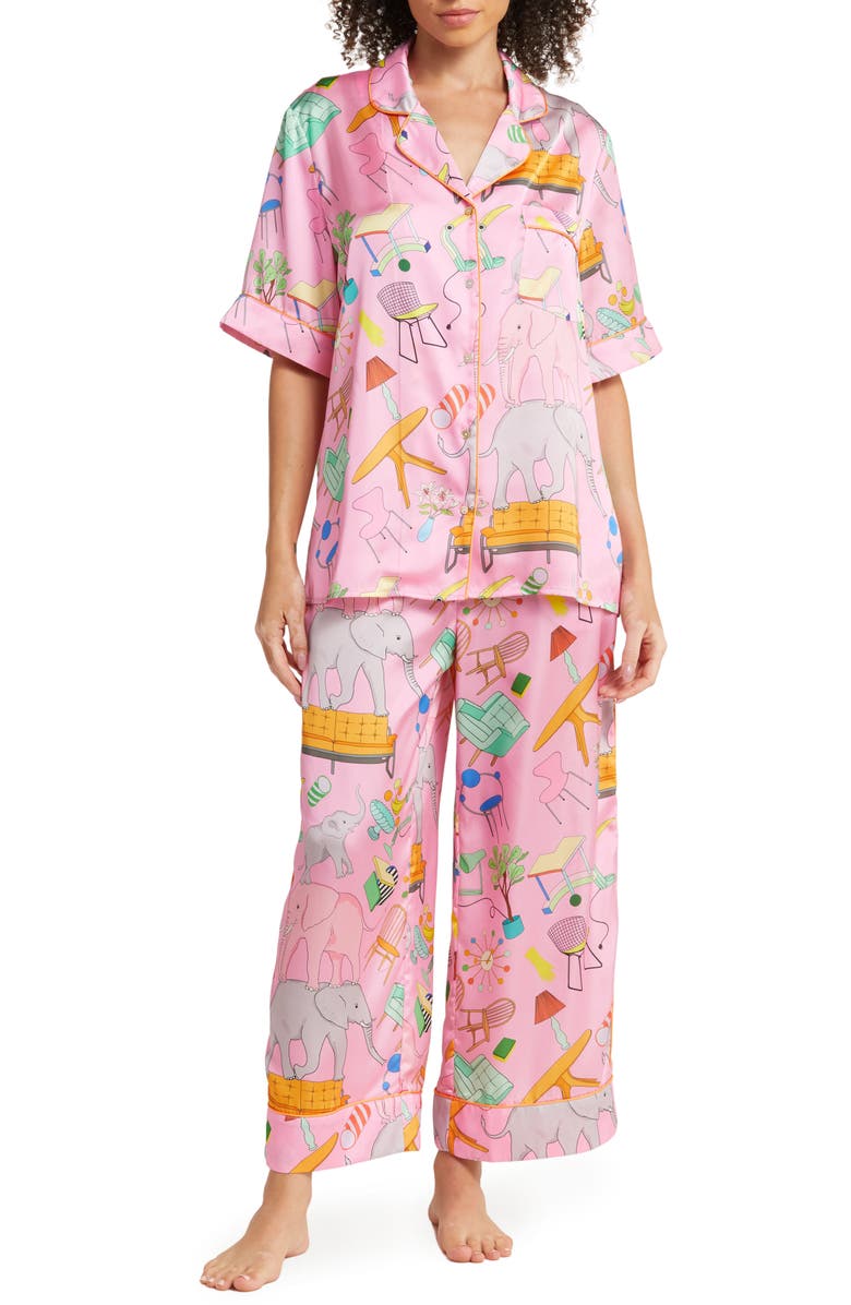 Karen Mabon Elephant in the Room Recycled Polyester Pajamas | Nordstromrack