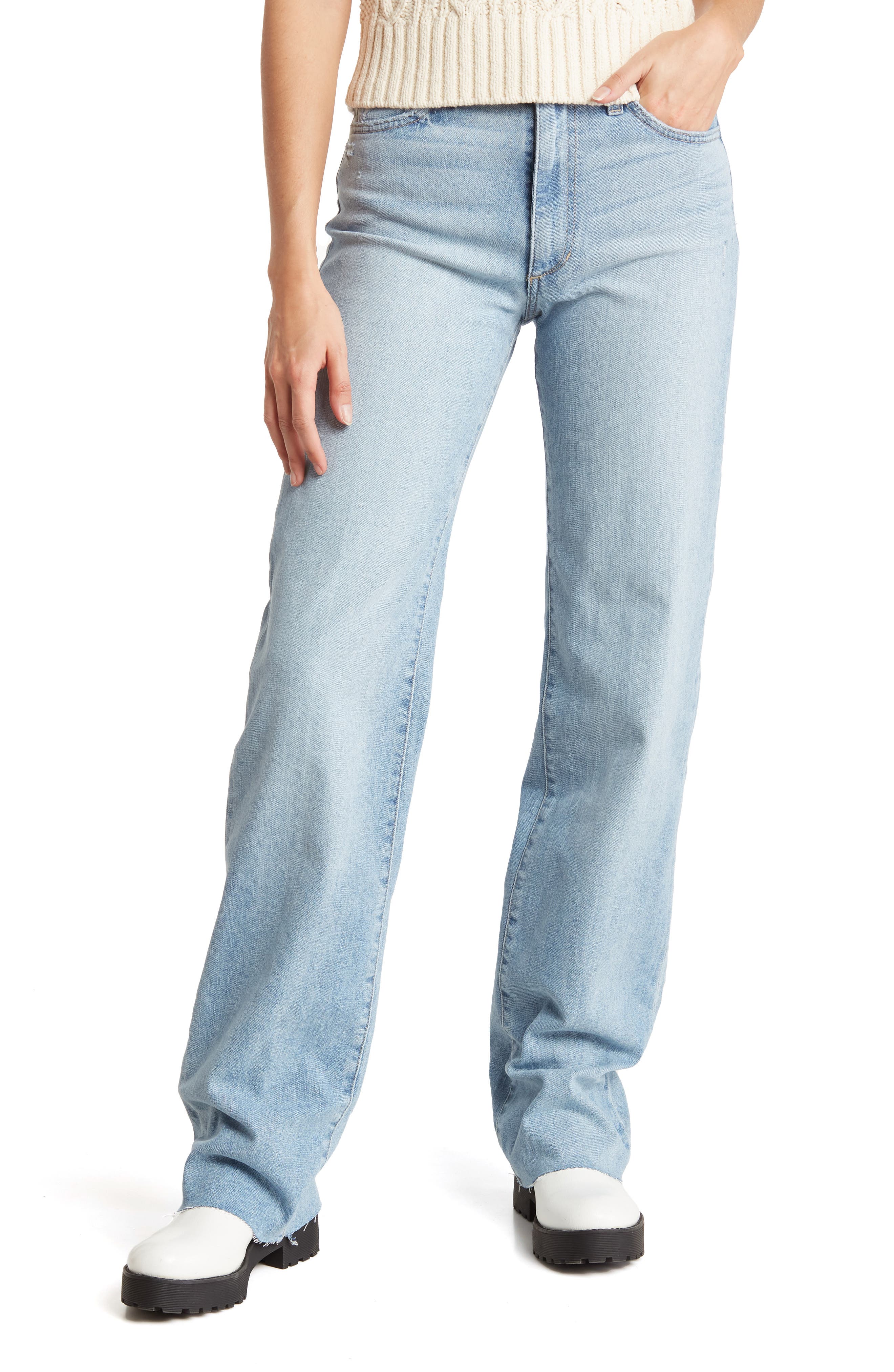 Joe's High Rise Wide Leg Blake Jeans | Nordstromrack