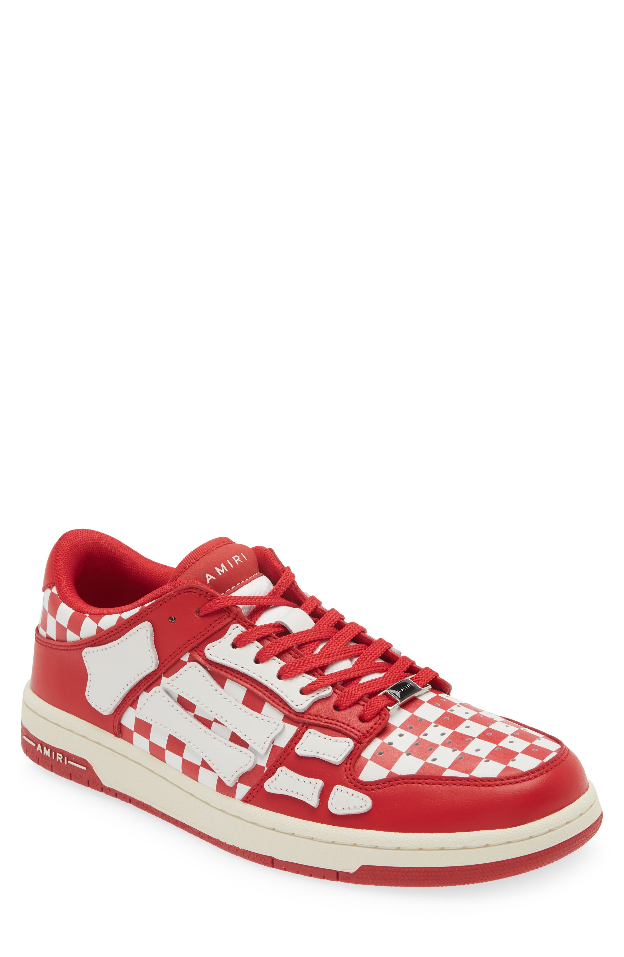 AMIRI Checkered Skel Low Top Sneaker (Men) | Nordstromrack