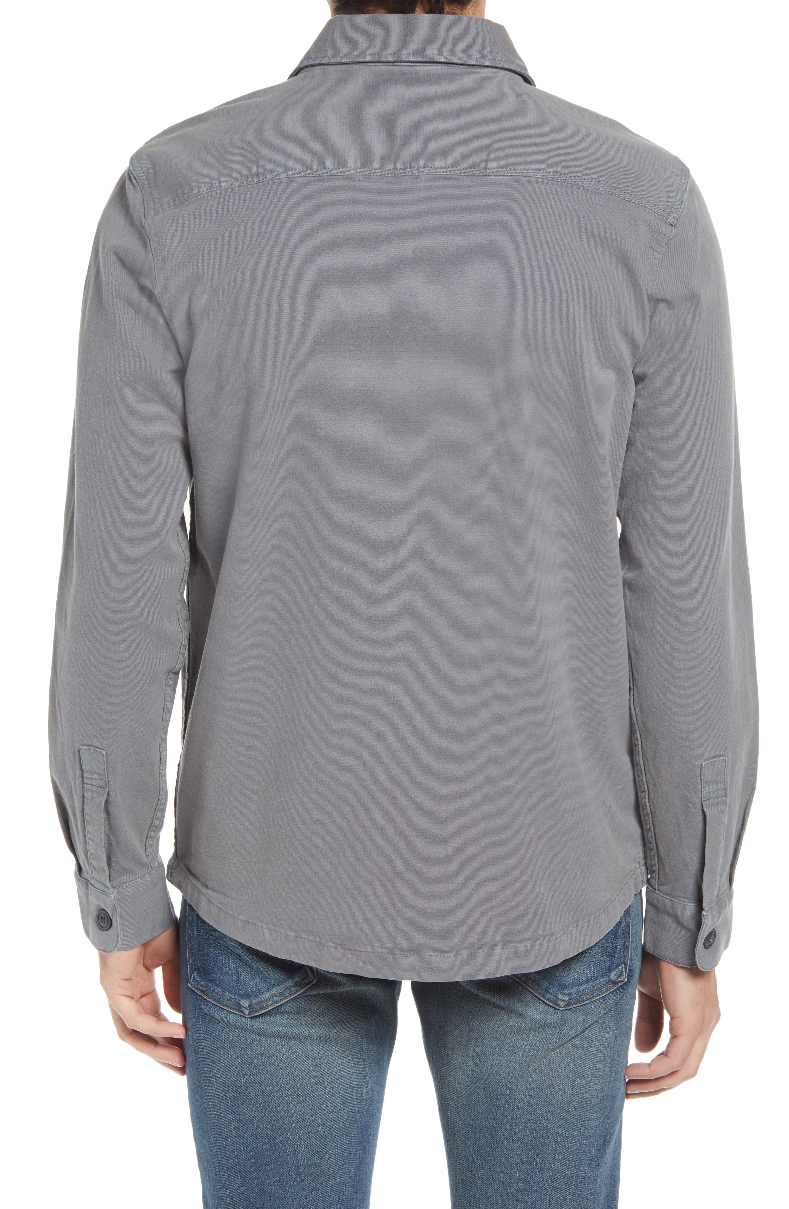 Faherty CPO Unlined Stretch Cotton Shirt Jacket | Nordstrom