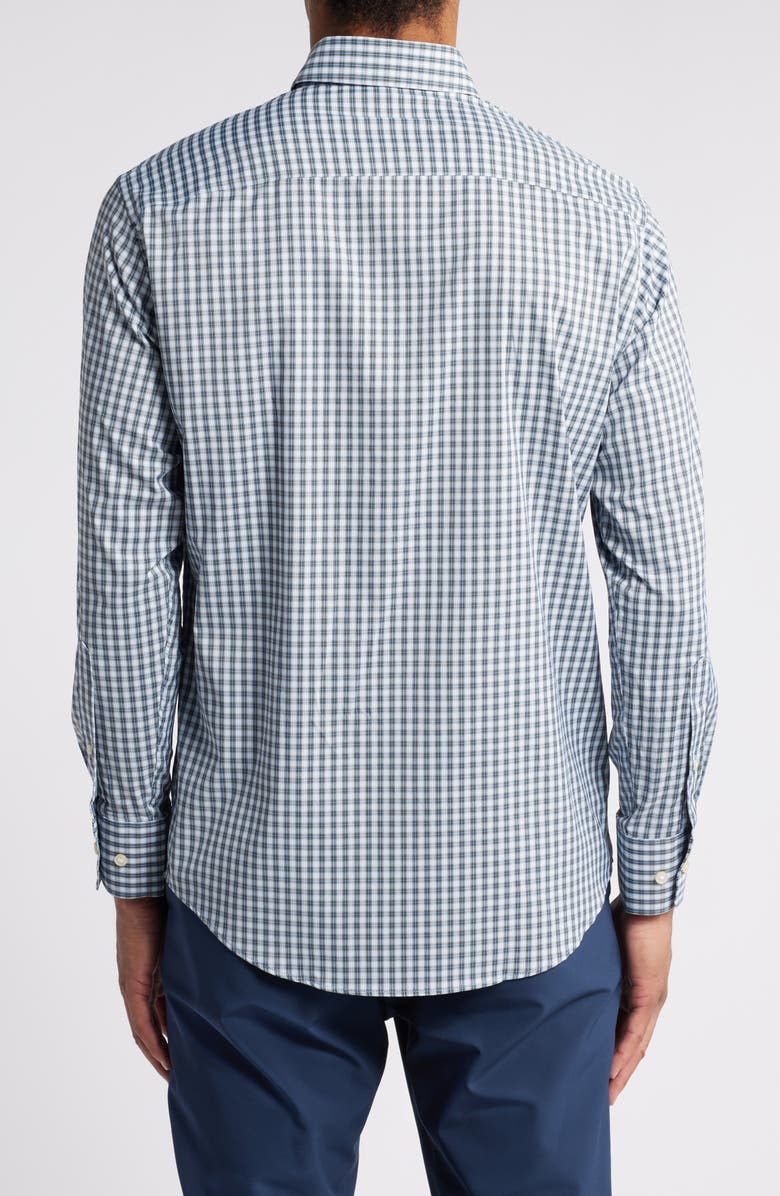 Peter Millar Prairie Plaid Performance Twill Button-Down Shirt | Nordstromrack