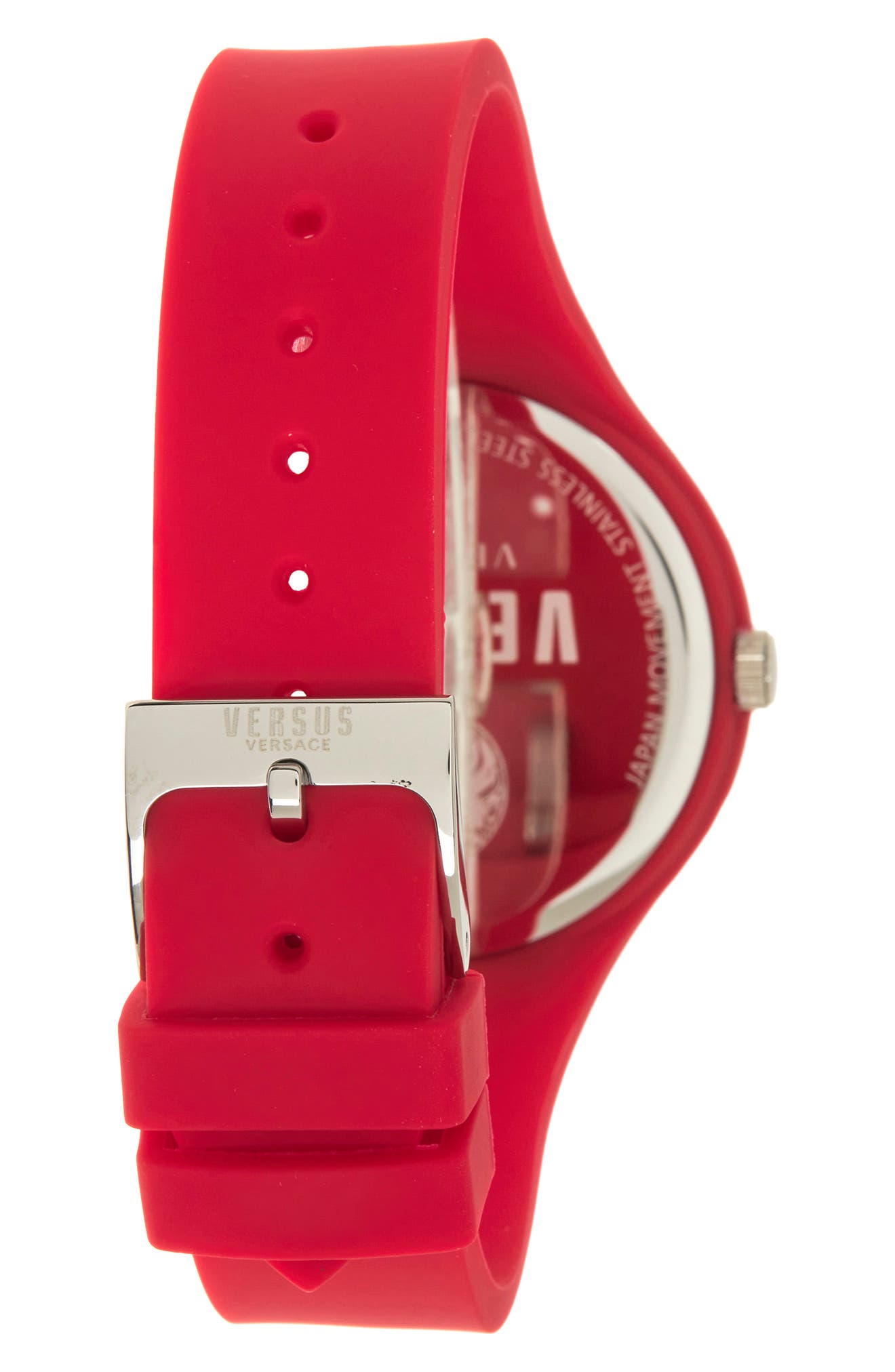 VERSUS Versace Women's Fire Island Studs Silicone Strap Watch, 39mm ...