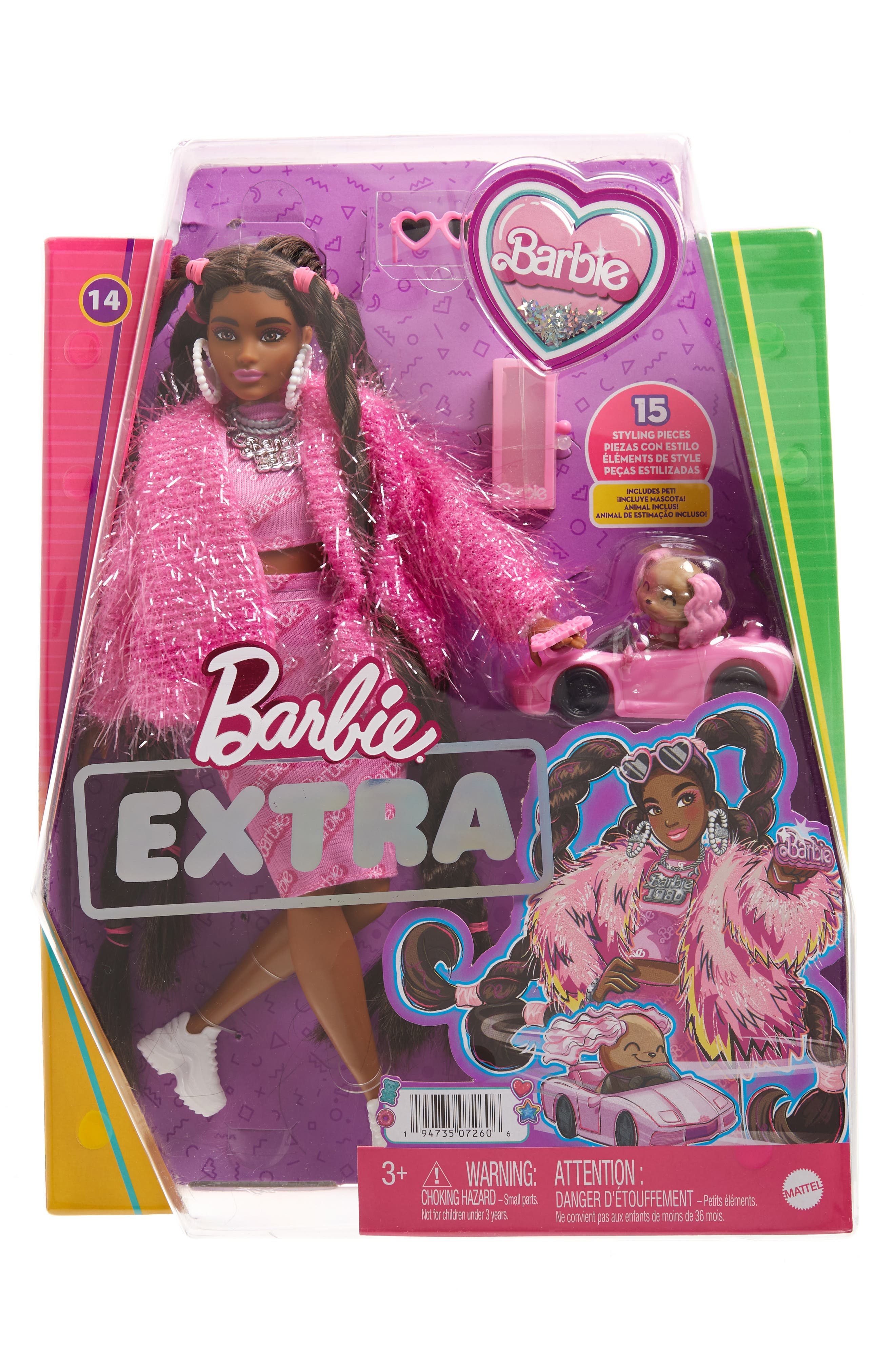 Mattel Barbie® Extra Doll #14 with Pet and Accessories | Nordstrom